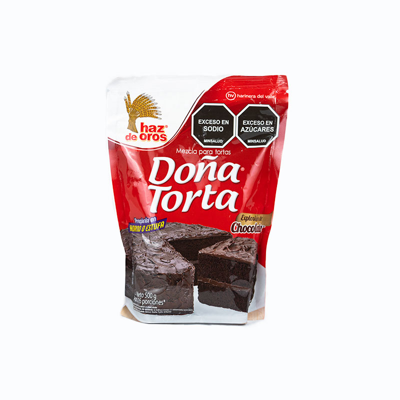 DOÑA TORTA CHOCOLATE 500 GR – Eqco – Gestión de equipos comerciales