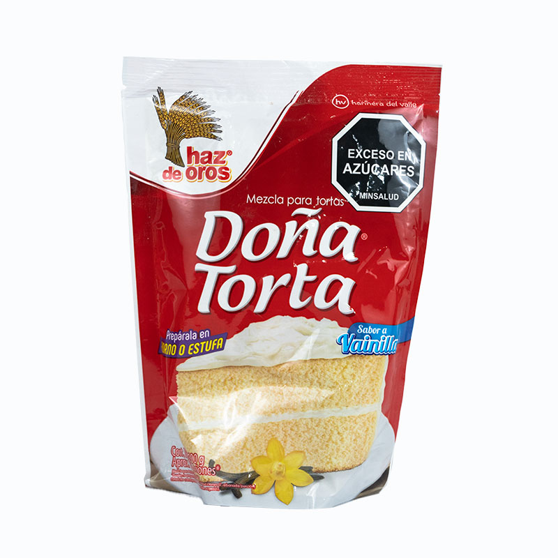 DOÑA TORTA VAINILLA 500 GR – Eqco – Gestión de equipos comerciales
