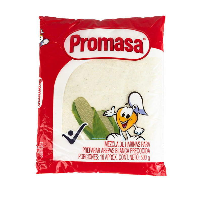 HARINA PROMASA BLANCA 500 GR – Eqco – Gestión de equipos comerciales