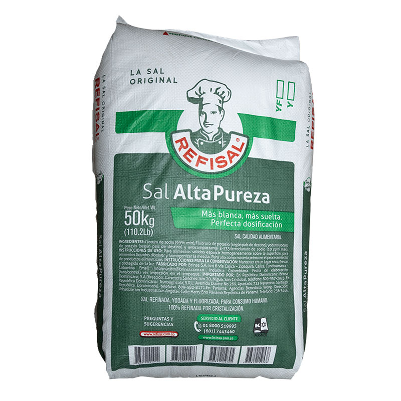 REFISAL REGULAR BULTO 50 KG – Eqco – Gestión de equipos comerciales